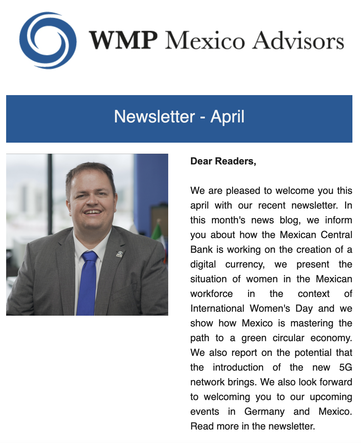 We help you expand to Mexico - WMP Mexico Advisors